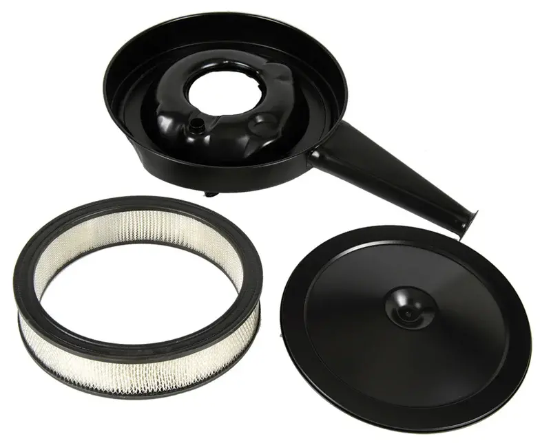 Cowl Induction Air Cleaner - With Black Lid & Filter - 1970 1971 1972 ...