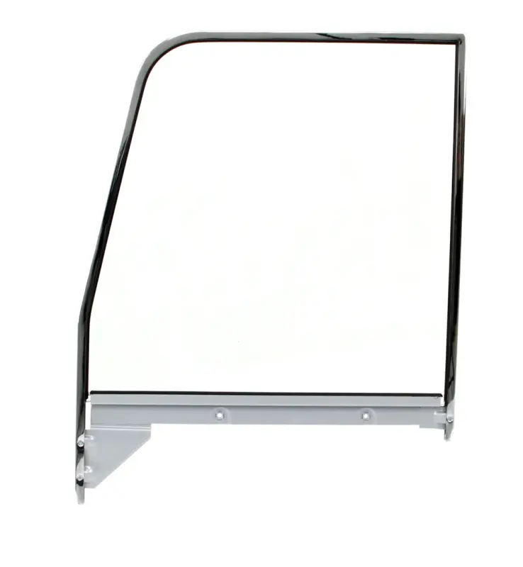 Door Glass with Chrome Frame - Clear - LH - 55-59 Chevy GMC Truck ('55 ...