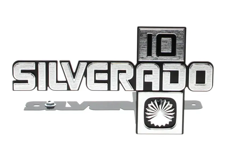 Front Fender Emblem - Silverado 10 - LH/RH Pair - 81-88 Chevy C10 ...