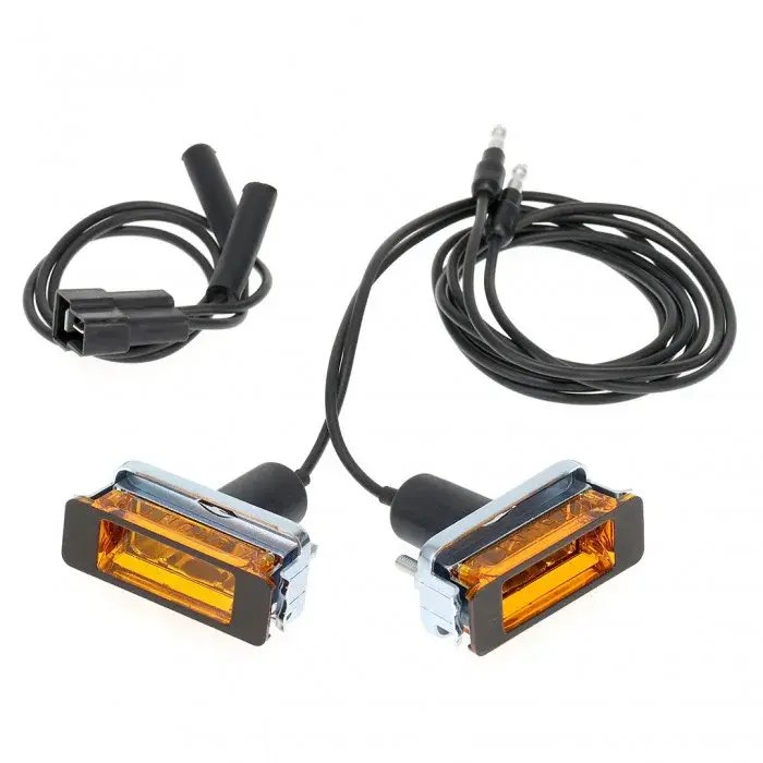 Turn Signal Indicator Assembly - Hood Mounted - 68-69 Charger