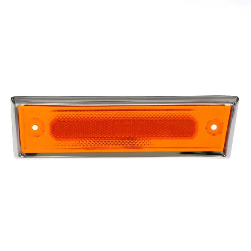 Front Side Marker Lens - Amber - 8 Amber LED - Dual Function ...