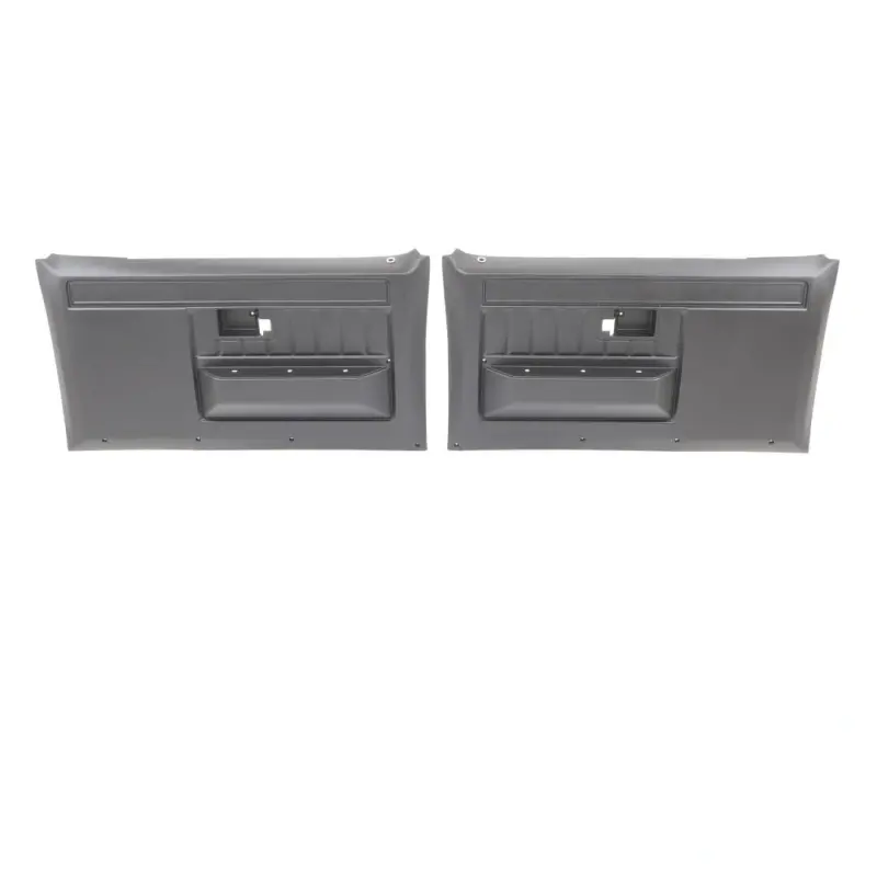 Front Door Panels – Black Pair – 81–87 Chevy GMC C/K Truck; 81–91 ...