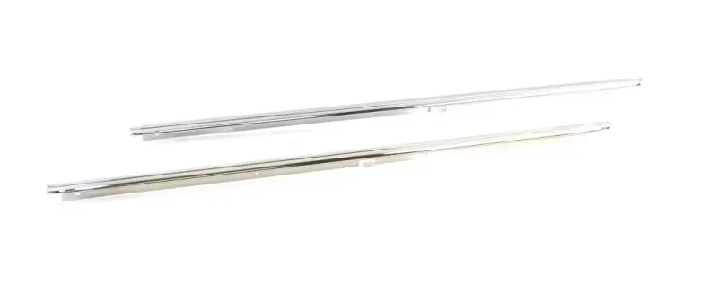 Front Door Panel Trim Retainer Set Chrome 67-71 Chevy GMC Truck | AMD