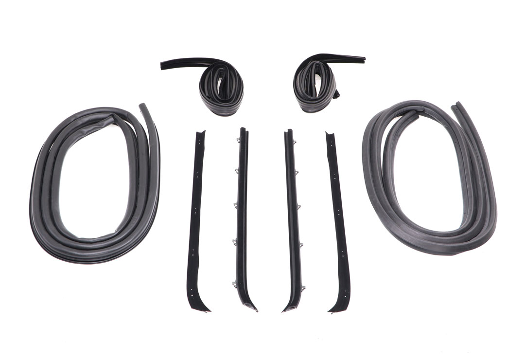 Front Door Window Channel Kit - 8pcs - 77-80 Chevy GMC C/K Pickup Truck ...