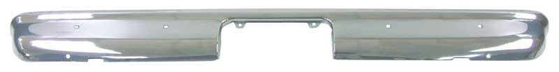 Rear Bumper - Chrome - 67-72 Chevy GMC C/K Fleetside Pickup Suburban ...