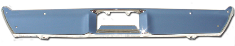 Rear Bumper - 68-69 Fairlane, Torino (Exc: Ranchero & Statio