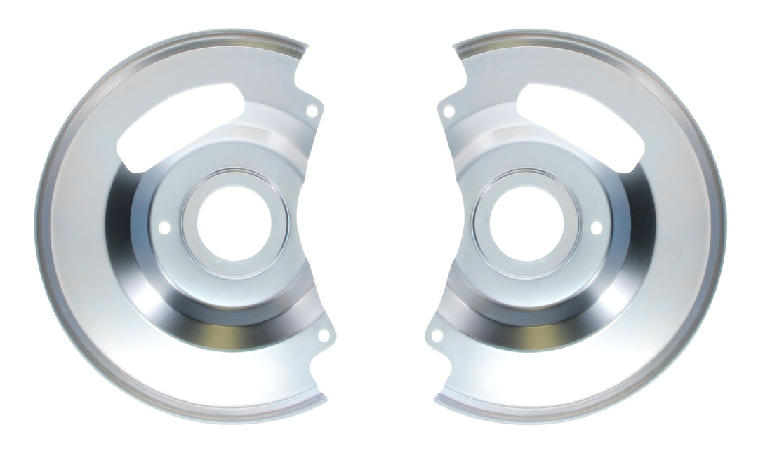 Disc Brake Dust Shields - LH/RH Pair - 71-93 Chevy GMC C10 Truck; 87-91 ...