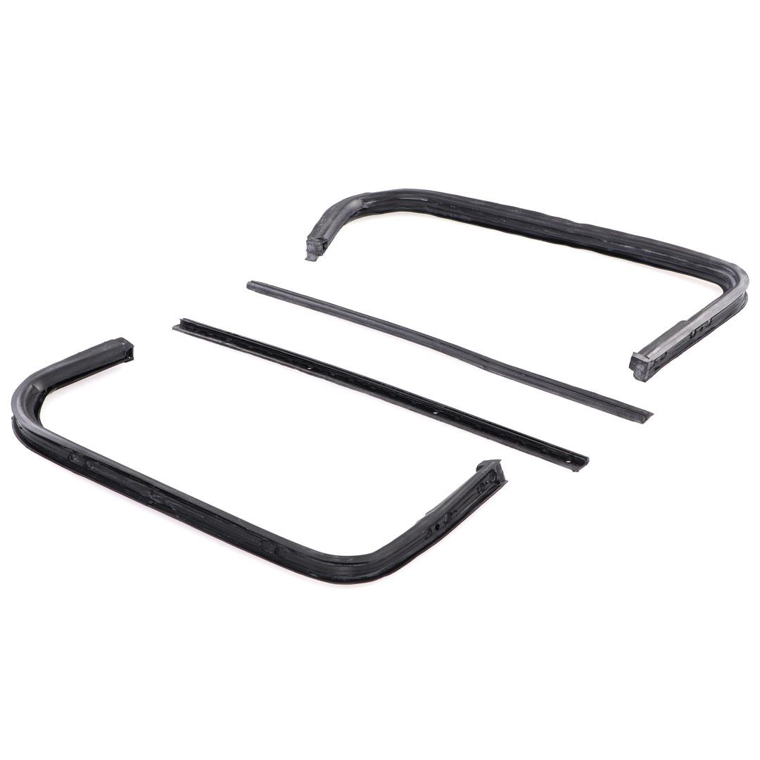 Vent Window Seals - Pair - 4pcs - 55-59 Chevy GMC Pickup Truck