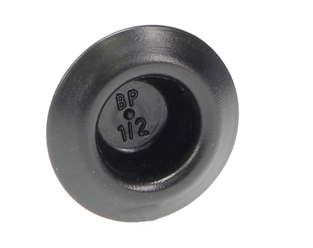 Plastic Body Plug - Depressed Center - 1/2 inch - as required