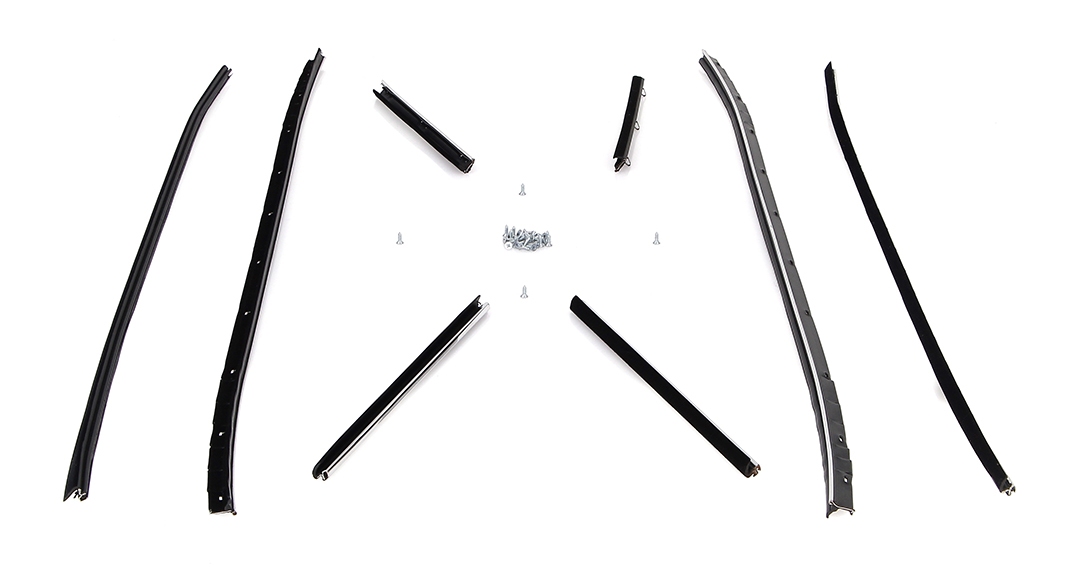 Window Felts - OE Style - Inner & Outer - 71-74 Dodge Plymouth E-Body ...