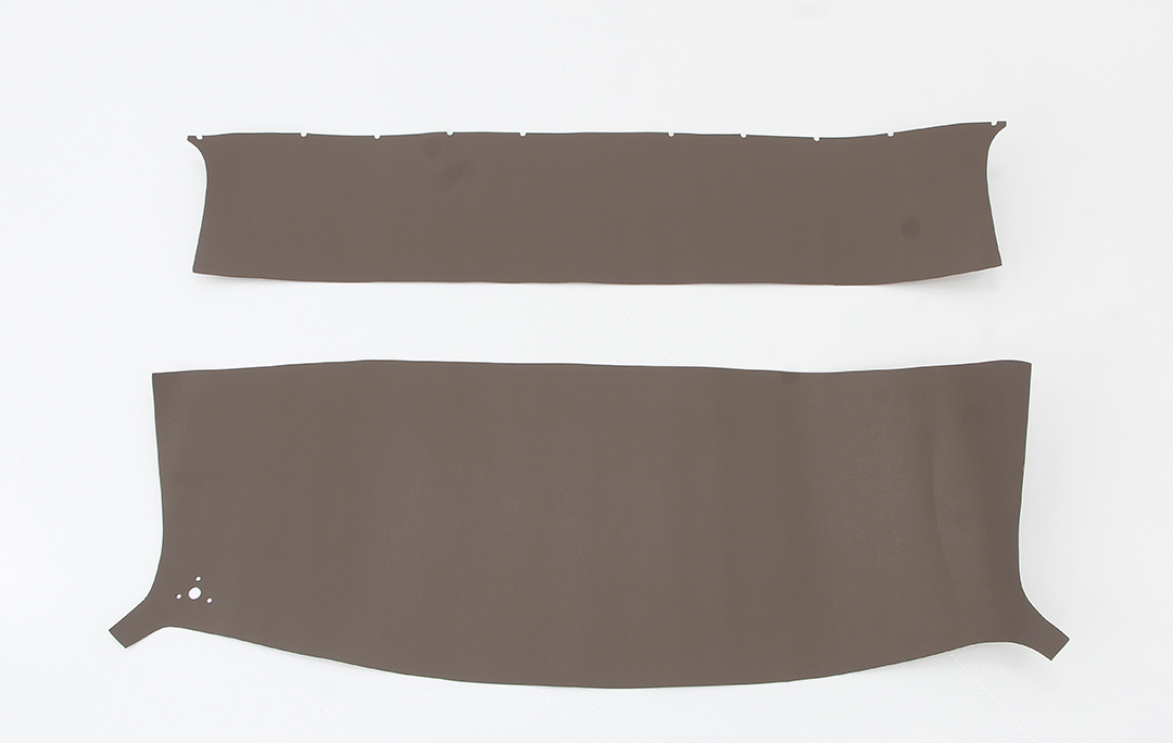 Interior Headliner Kit - Brown - 2pc - 54-55 Chevy GMC Pickup Truck