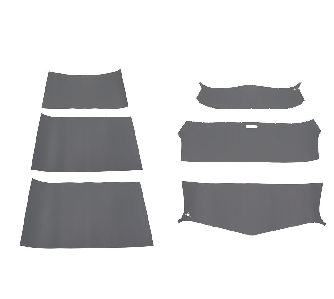 Interior Headliner Kit - Gray - 5pc - 47-53 Chevy GMC Suburban