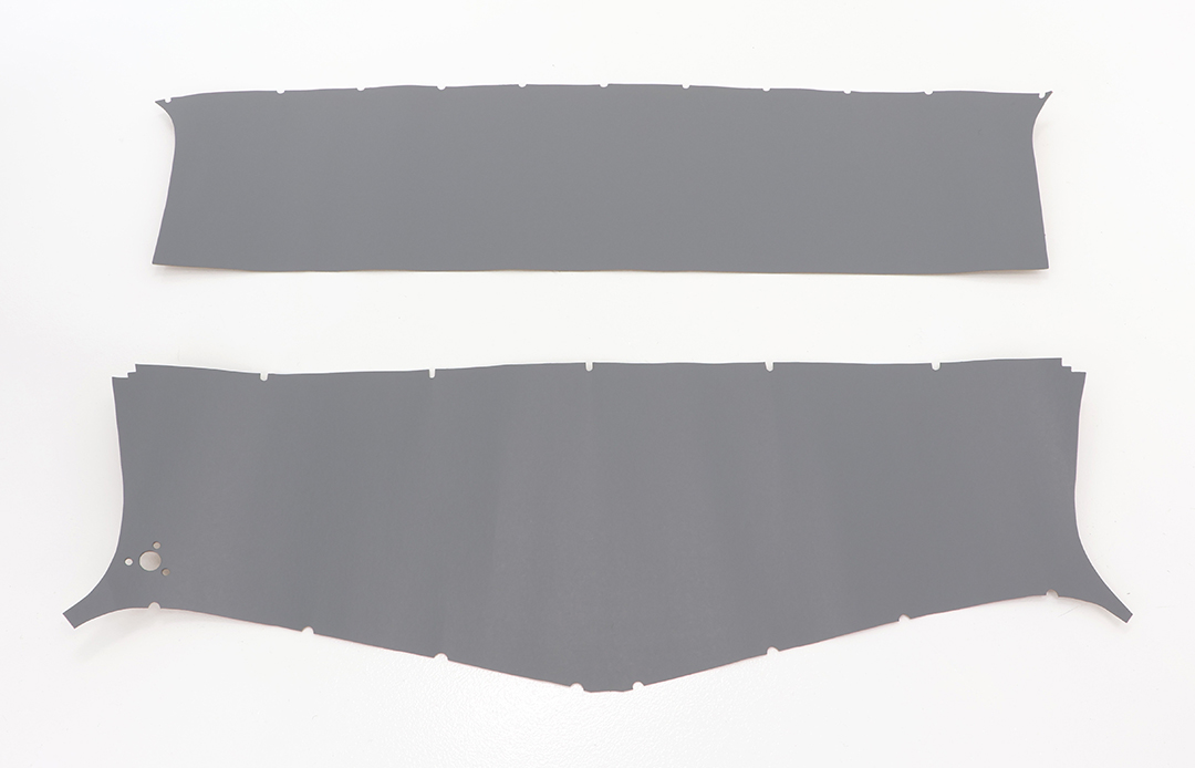 Interior Headliner Kit - Gray - 2pc - 49-50 Chevy GMC Pickup Truck