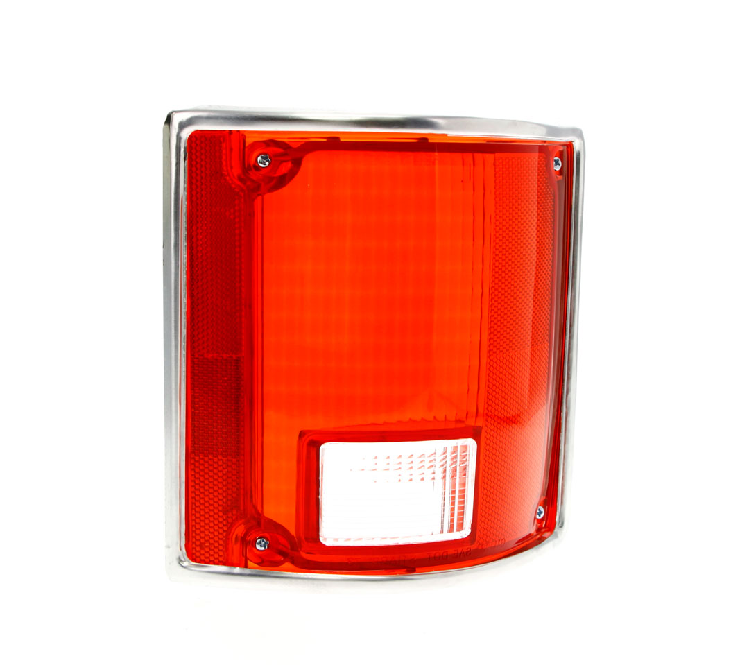 Tail Lamp Lens - with trim - RH - 73-91 Chevy GMC C/K Truck Fleetside ...