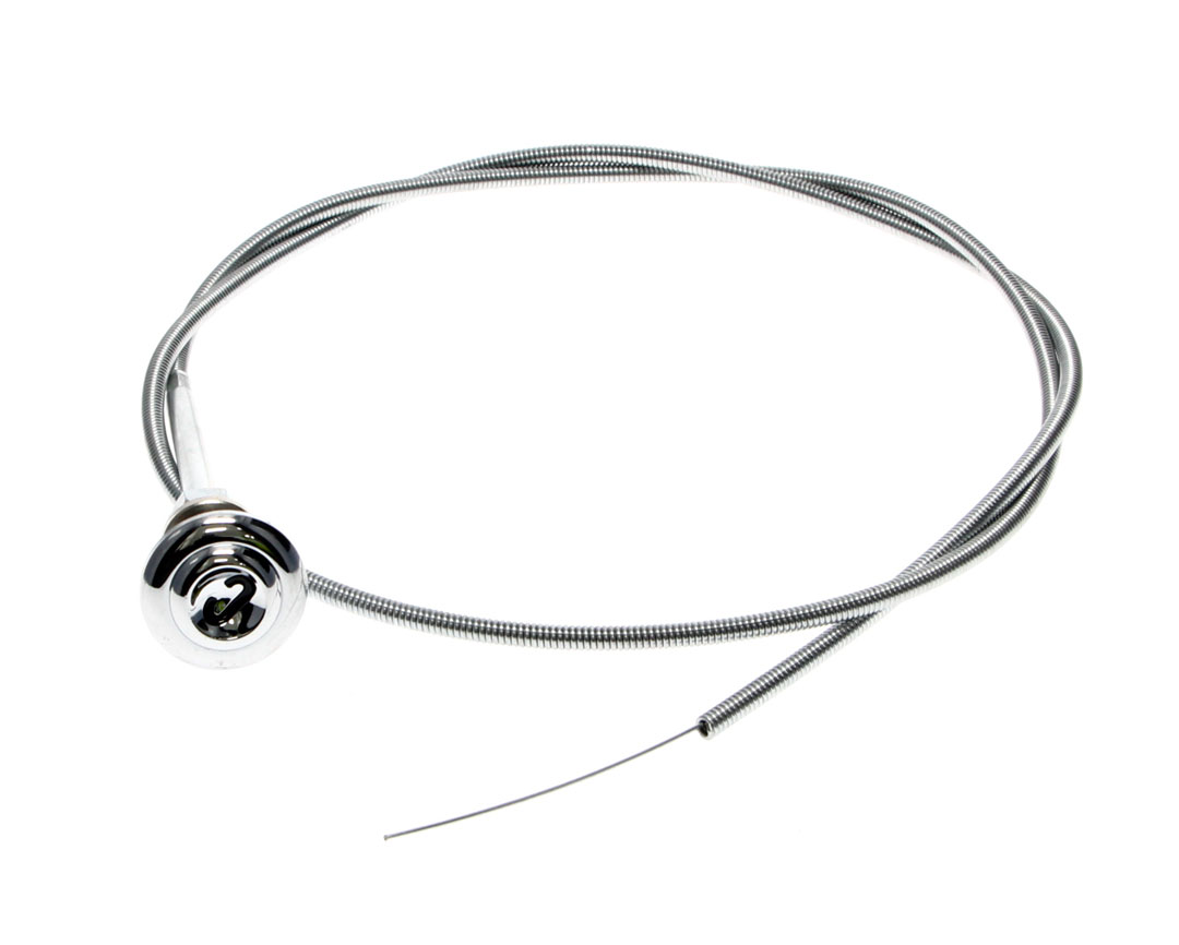 Choke Cable with Knob - Chrome Knob - 46 inch long - 55-59 Chevy Pickup ...