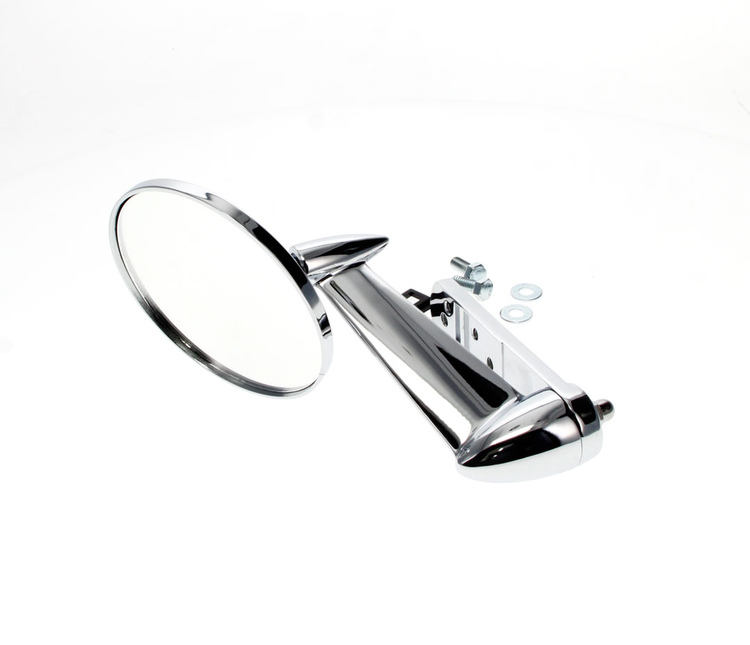 Chrome Door Mirror - with Hardware - 53-66 Ford F100 F250