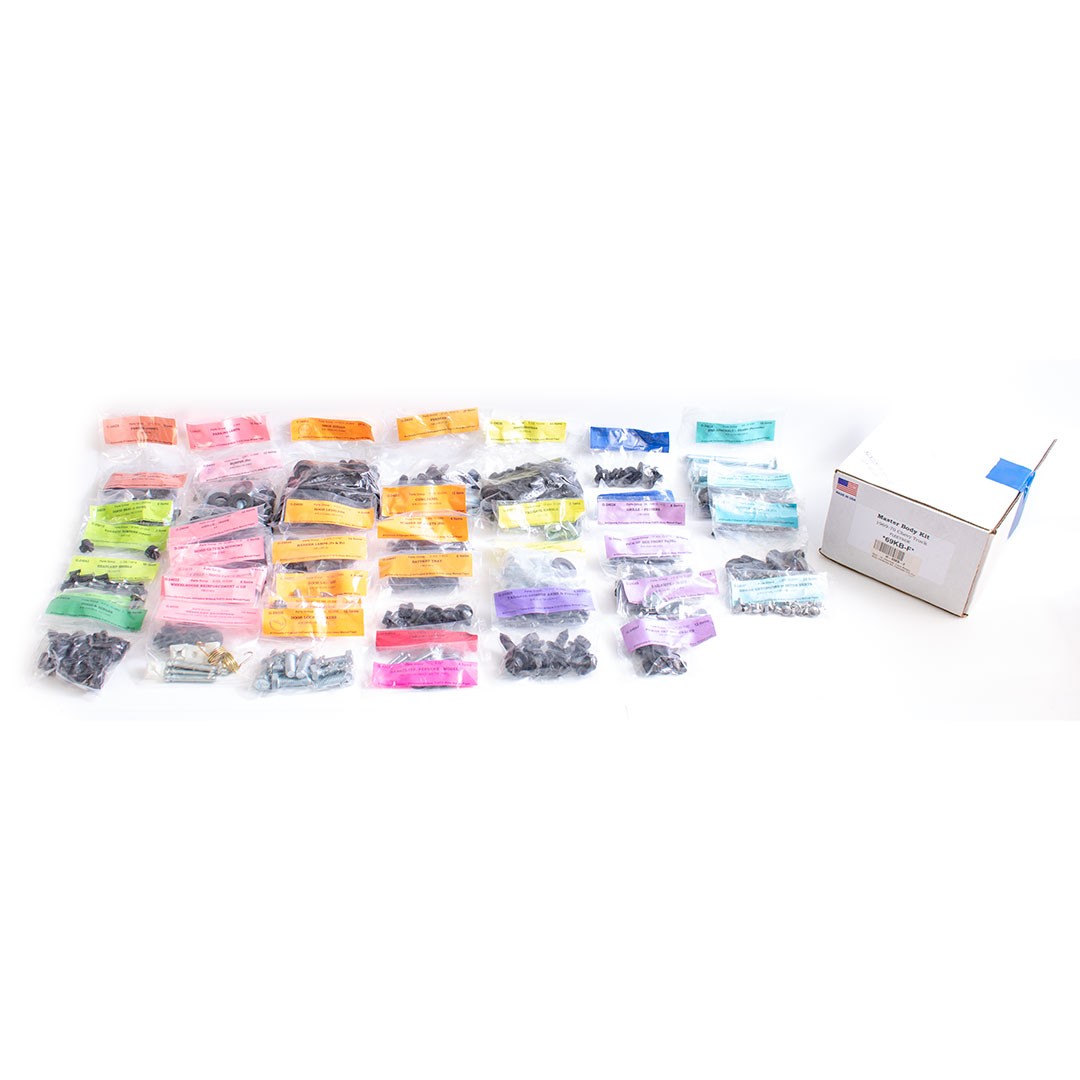 Master Body Hardware Kit (417pcs) - 69 Camaro (Standard)